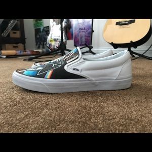 Vans | Shoes | Pink Floyd Hand Painted Shoes | Poshmark